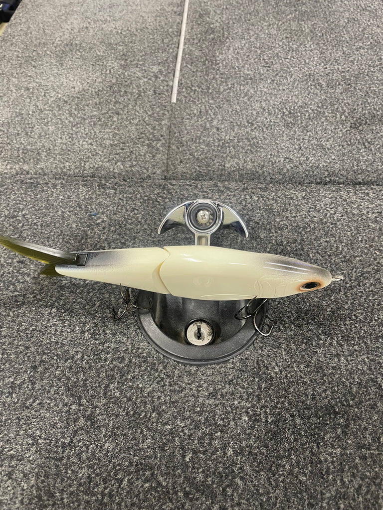 7” Glide Bait Bone color – Blackjack Lures